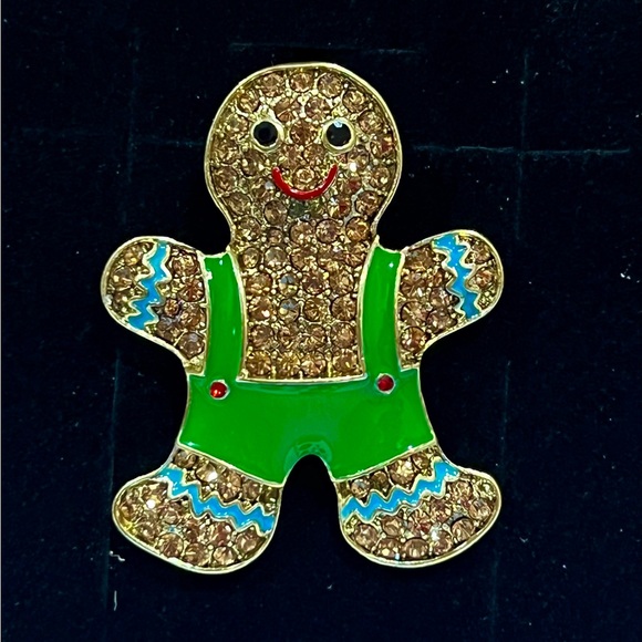 Heidi Daus | Jewelry | Heidi Daus Gingerly Gorgeous Ginger Bread Boy ...